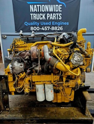 2008 Caterpillar C13 ACERT Diesel Engine, LEE, 470HP Used Tested w ...