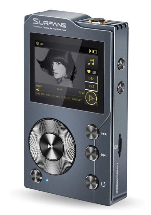 Surfans F20 HiFi MP3 Player with Bluetooth, Lossless DSD High ...