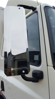 HGV RENAULT D range mirror guards chrome stainless steel | eBay UK