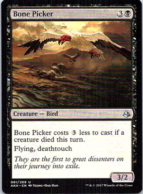 Bone Picker Magic The Gathering Amonkhet Card Light Play X1 | eBay
