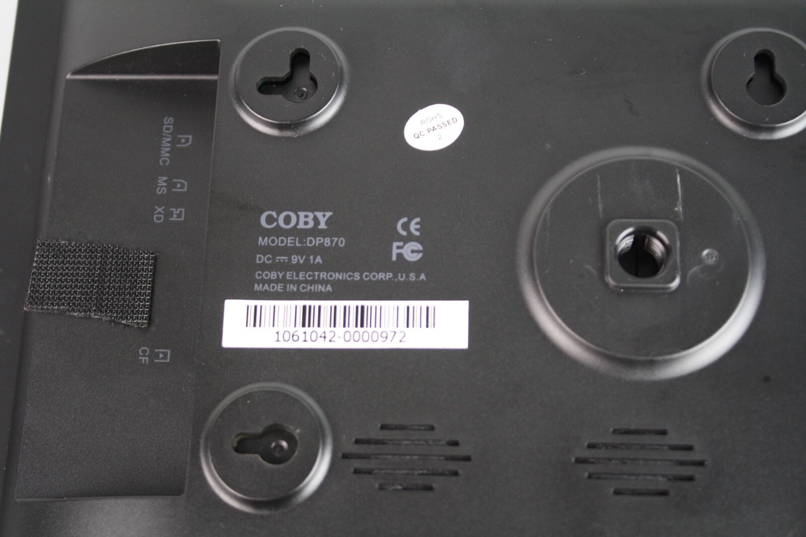 Coby 8" Digital Photo Frame with Multimedia, PlaybackCoby DP-870 8" | eBay