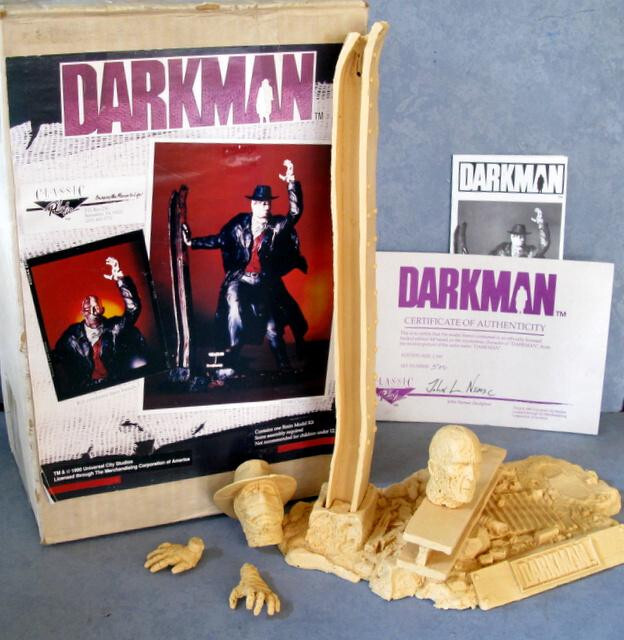 Sam Raimi Darkman Rare Resin Model - Classic Plastic 1990 Mint Monster ...