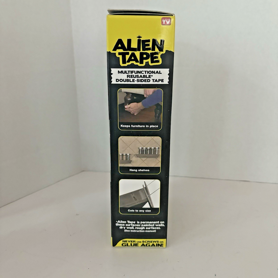 Alien Nano Tape Double Sided Heavy Duty Reusable Adhesive Stick ...