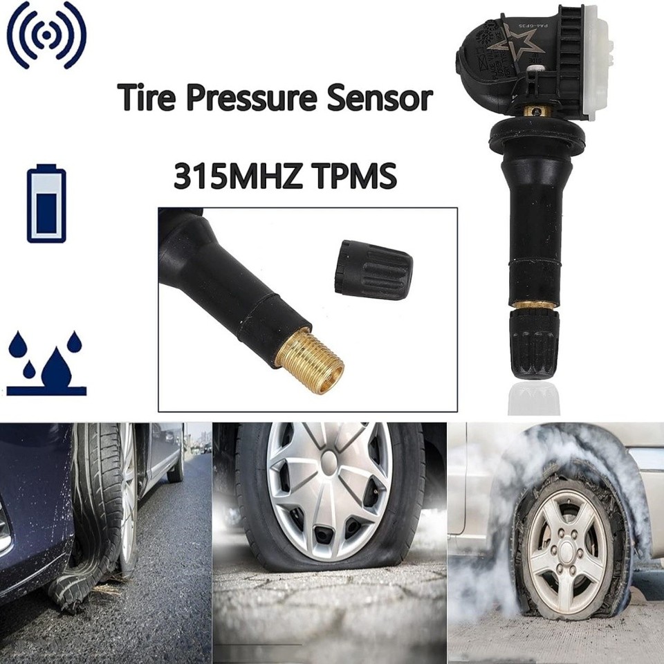4pcs Programmed TPMS Tire Pressure Monitoring Sensor For Chevy GMC ...