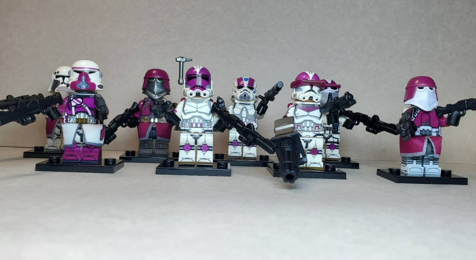 Custom Lego Star Wars Galactic Marines 21st Nova Corps Minifigures 8 ...