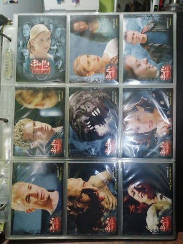 Buffy Season Seven Premium Trading Cards Serie Vollständige 1/90 Neu ...