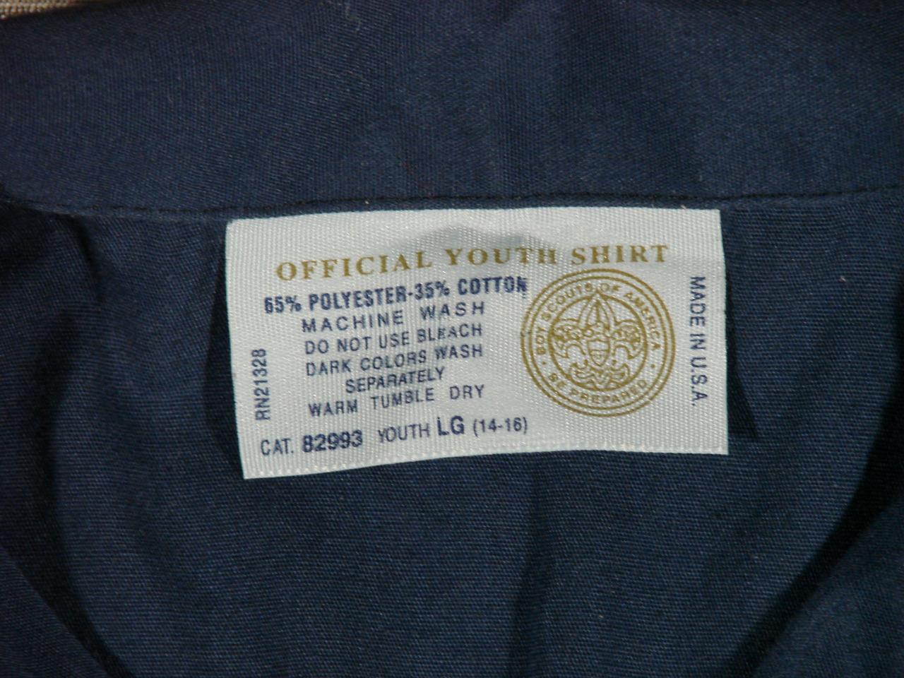 BSA Official Cub Scouts long sleeve uniform shirt You… - Gem