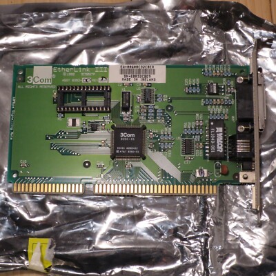 3Com EtherLink III 8352-00 REV D 3C509TP Network Ethernet Communication ...