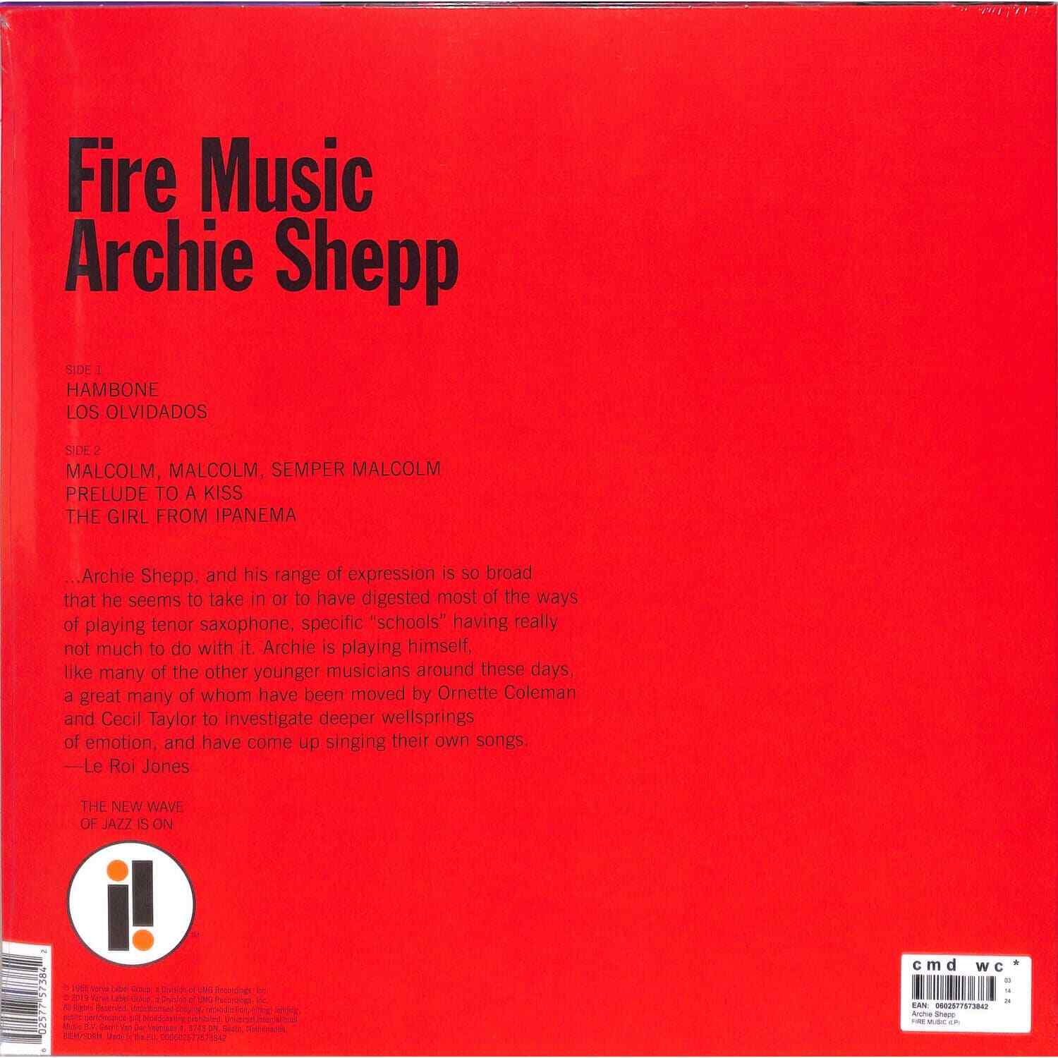 Archie Shepp / FIRE MUSIC (LP) / Impulse / 7757384 / LP | eBay.de