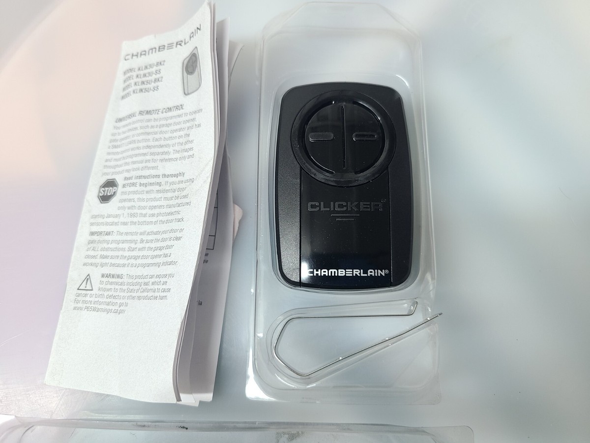 Chamberlain Universal Garage Door Remote Universal Garage Door Opener