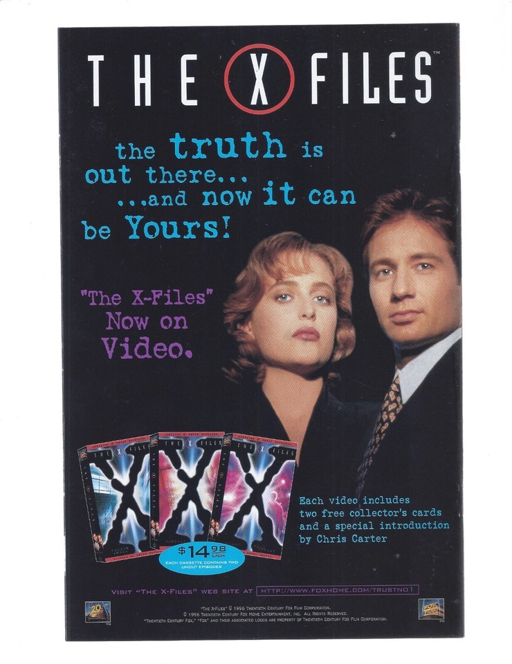 X-Files U PICK comic 0 1 2 3 4 5 6 7 8-34 35 36 37 38 39 40 41 1995 ...