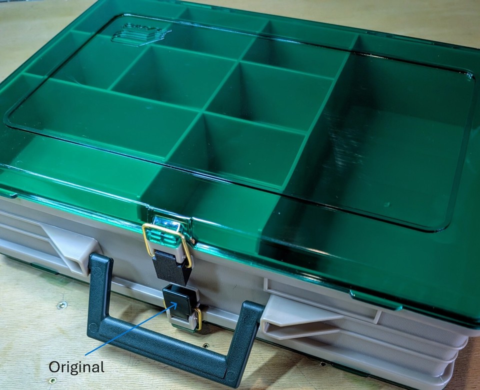 Plano Double Sided Tackle Box Replacement Latches 1119-6 Made in the ...