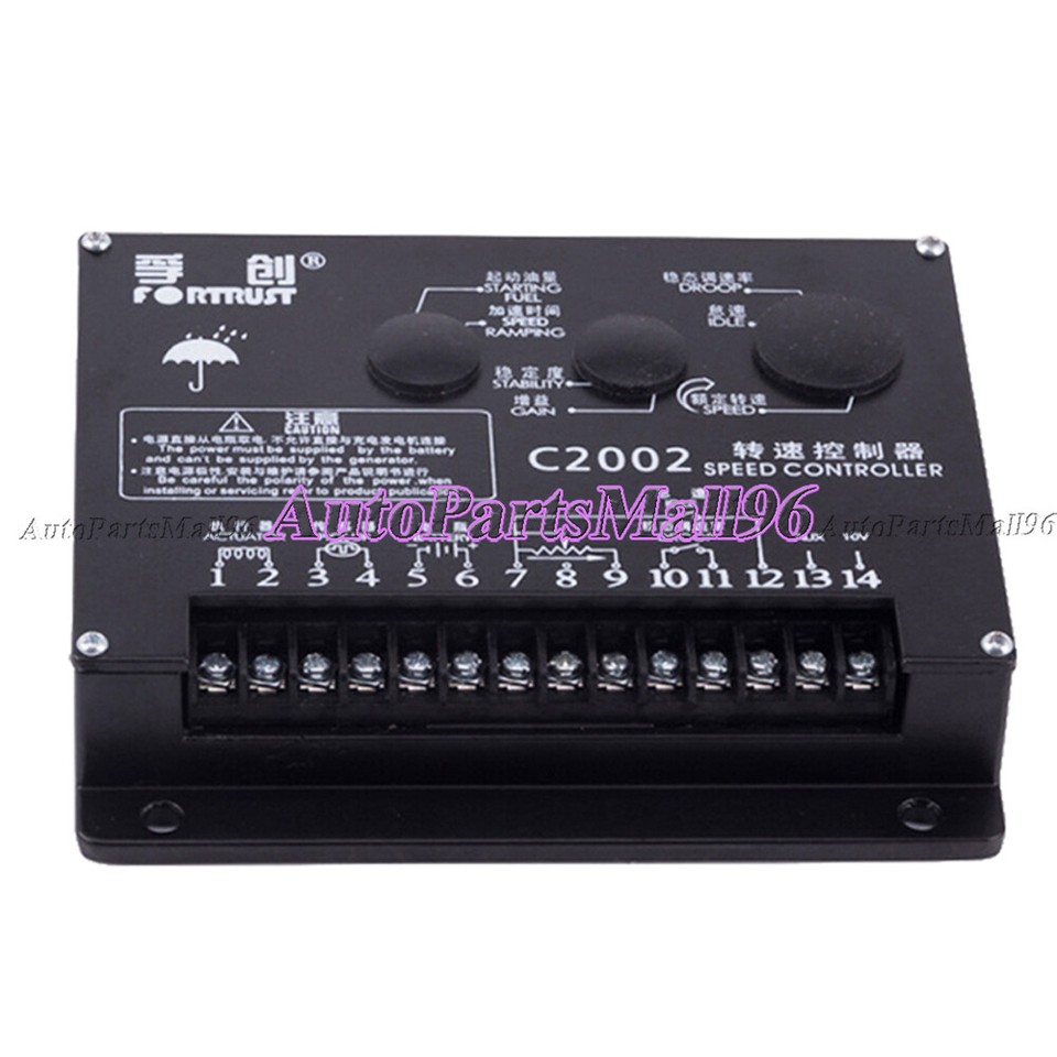 New Speed Controller Governor Speed Control Board Generator Parts C2002 ...