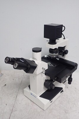 VWR Vista Vision Epifluorescent Inverted Trinocular Microscope with 5 ...