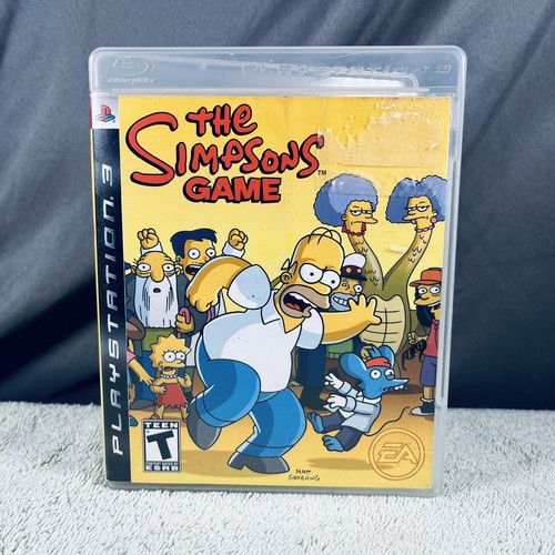 The Simpsons Game (Sony PlayStation 3, 2007) No Manual 14633154238 | eBay