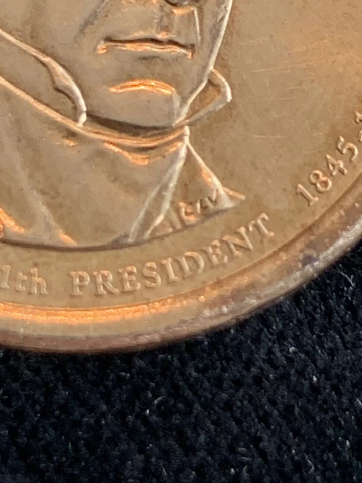 1845-1849 James K. Polk 1$ Coin | eBay