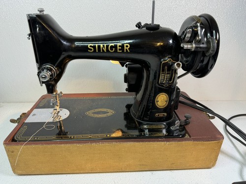Singer Sewing Machine Model 99K: w/ Foot Pedal - Portable - 1956 Tested ...