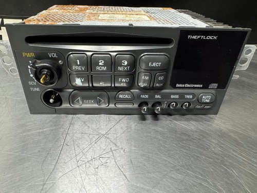 1997-2004 CORVETTE C5 RADIO AM FM CD PLAYER 09390211 DELCO OEM #L303 | eBay