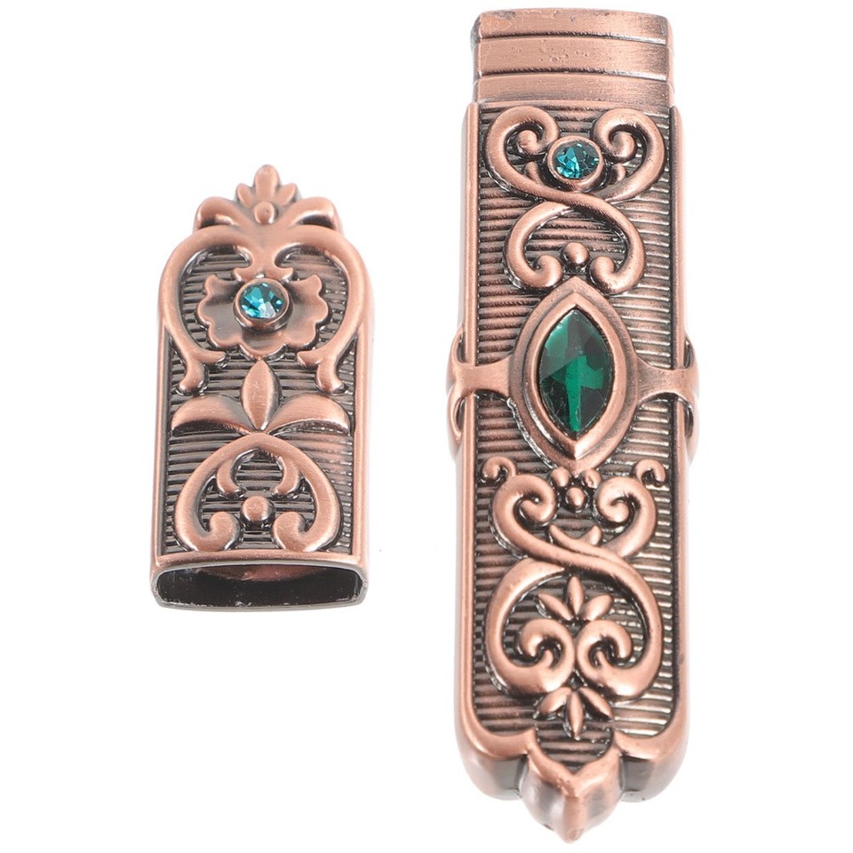 Needle Container Sewing Needle Tube Retro Needle Case Needles Holder ...