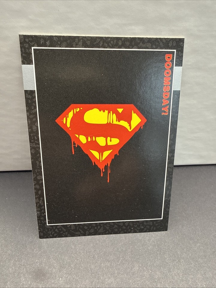1992 SkyBox | DOOMSDAY: The Death of Superman | DC Promo Card #000 ...