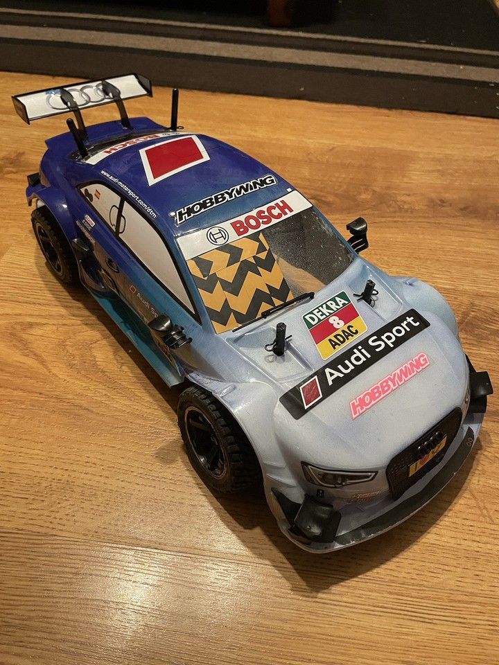 custom built Carisma RC 1:10 Audi RS5 #8 DTM 2014 M40S 1/10 touring car ...