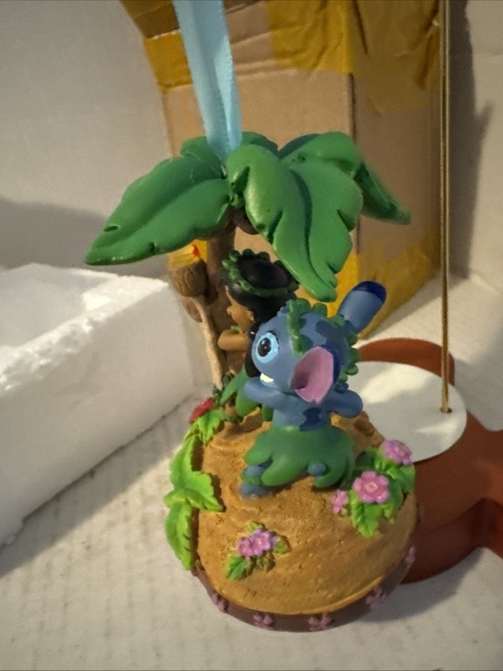 2021 Disney Lilo & Stitch Living Magic Light-Up Singing Hula Ornament ...