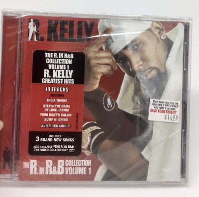 Sealed CD - R. Kelly - The R. in R & B 18 Greatest Tracks Collection ...