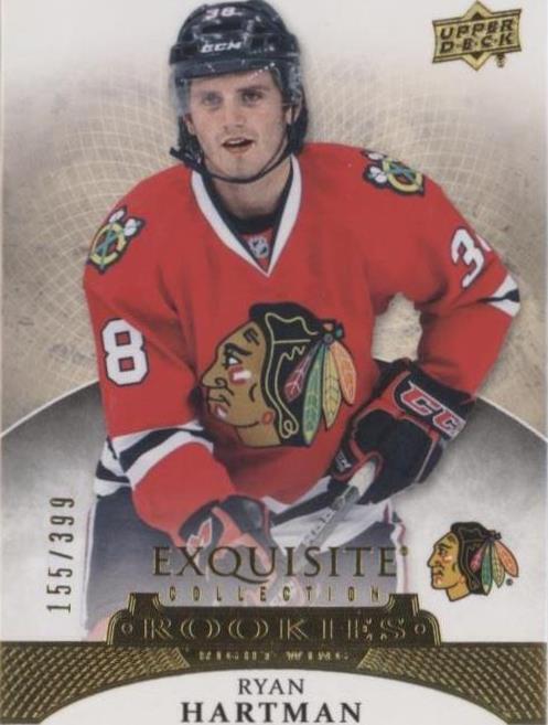 2015-16 Upper Deck Ice - Exquisite Rookies Ryan Hartman #R-15 /399 (RC ...