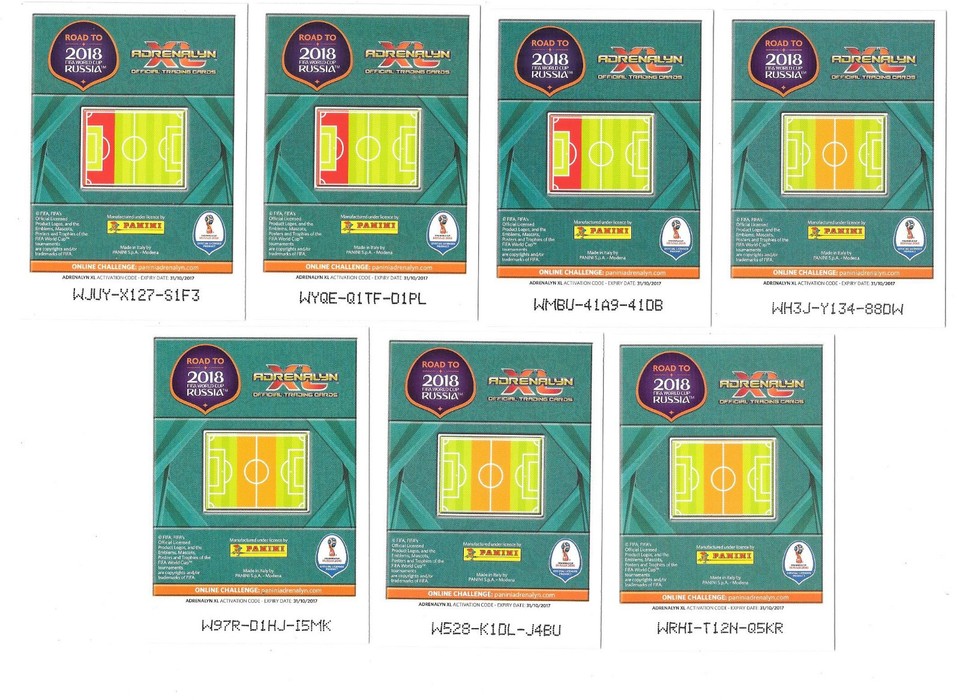 PANINI ADRENALYN FIFA WC 2018, NORWAY 7 Mint Cards, Hovland-Svensson ...