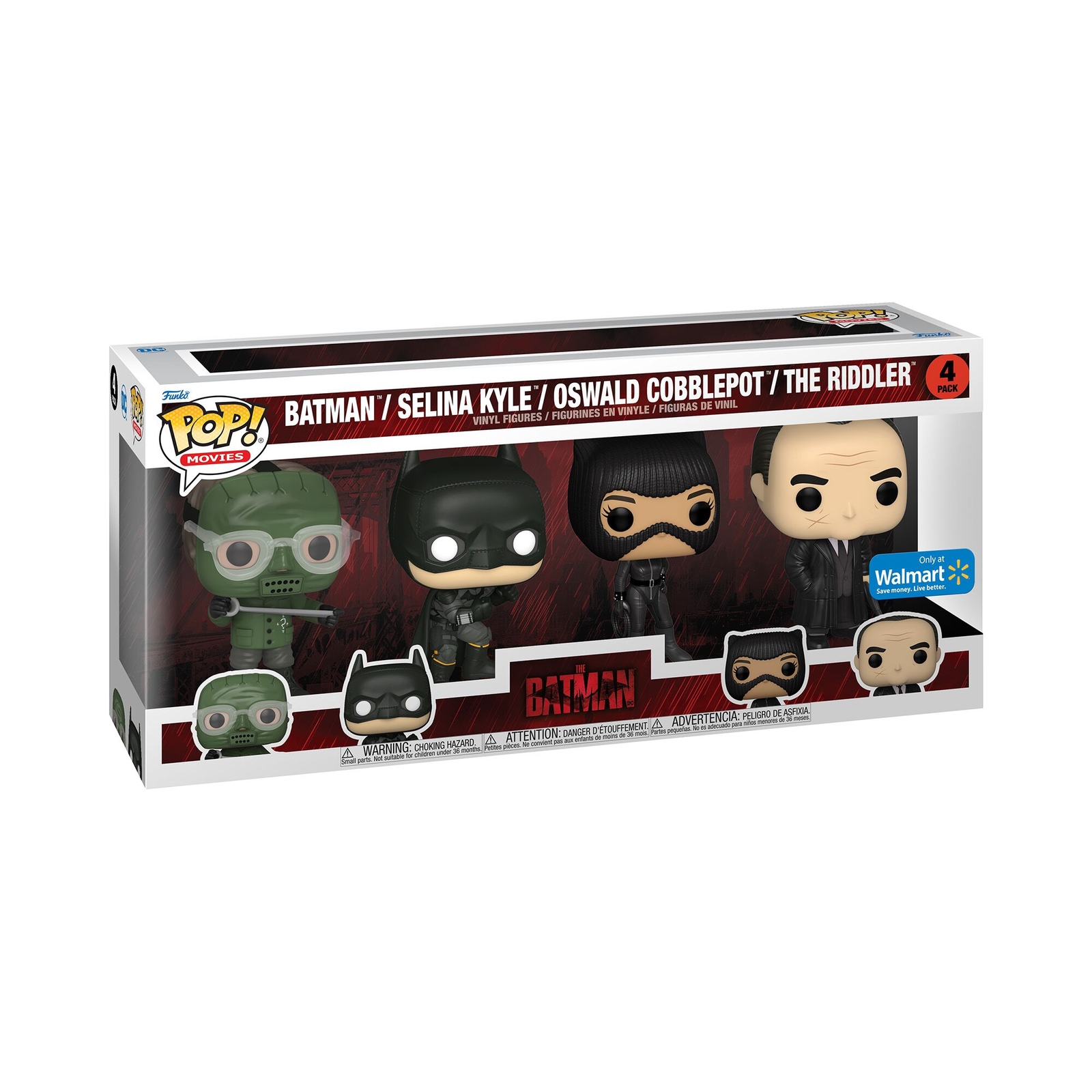 Funko Pop! Vinyl: DC Universe - Batman / Selina Kyle / Oswald Cobblepot ...