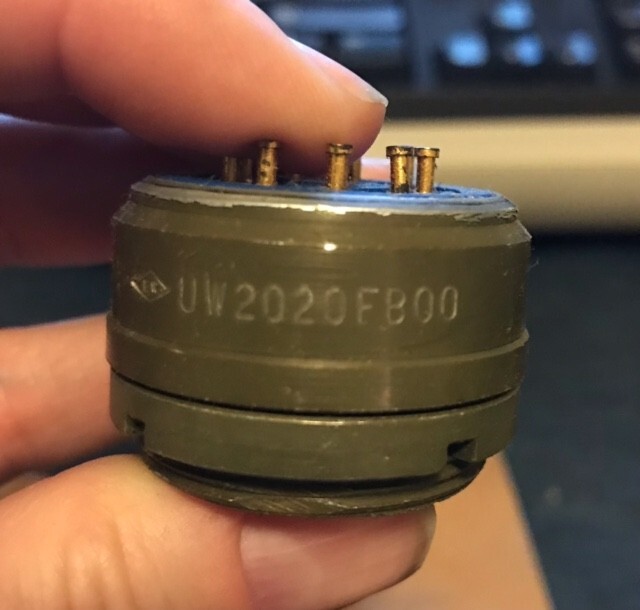 New UW2020FB00 ELECTRICAL CONNECTOR , RECEPTACLE Military ...