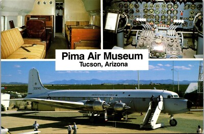 Airport Aviation Postcard Pima Air Museum Tucson AZ Air Force One | eBay