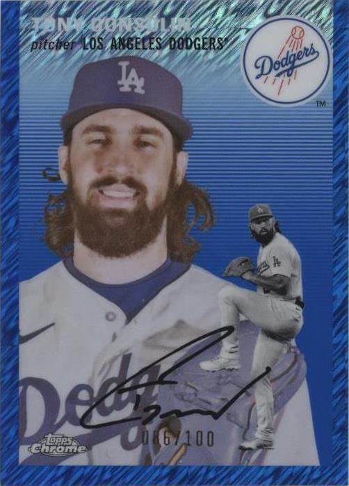 2023 Topps Chrome Platinum Anniversary - Tony Gonsolin #278 Blue ...