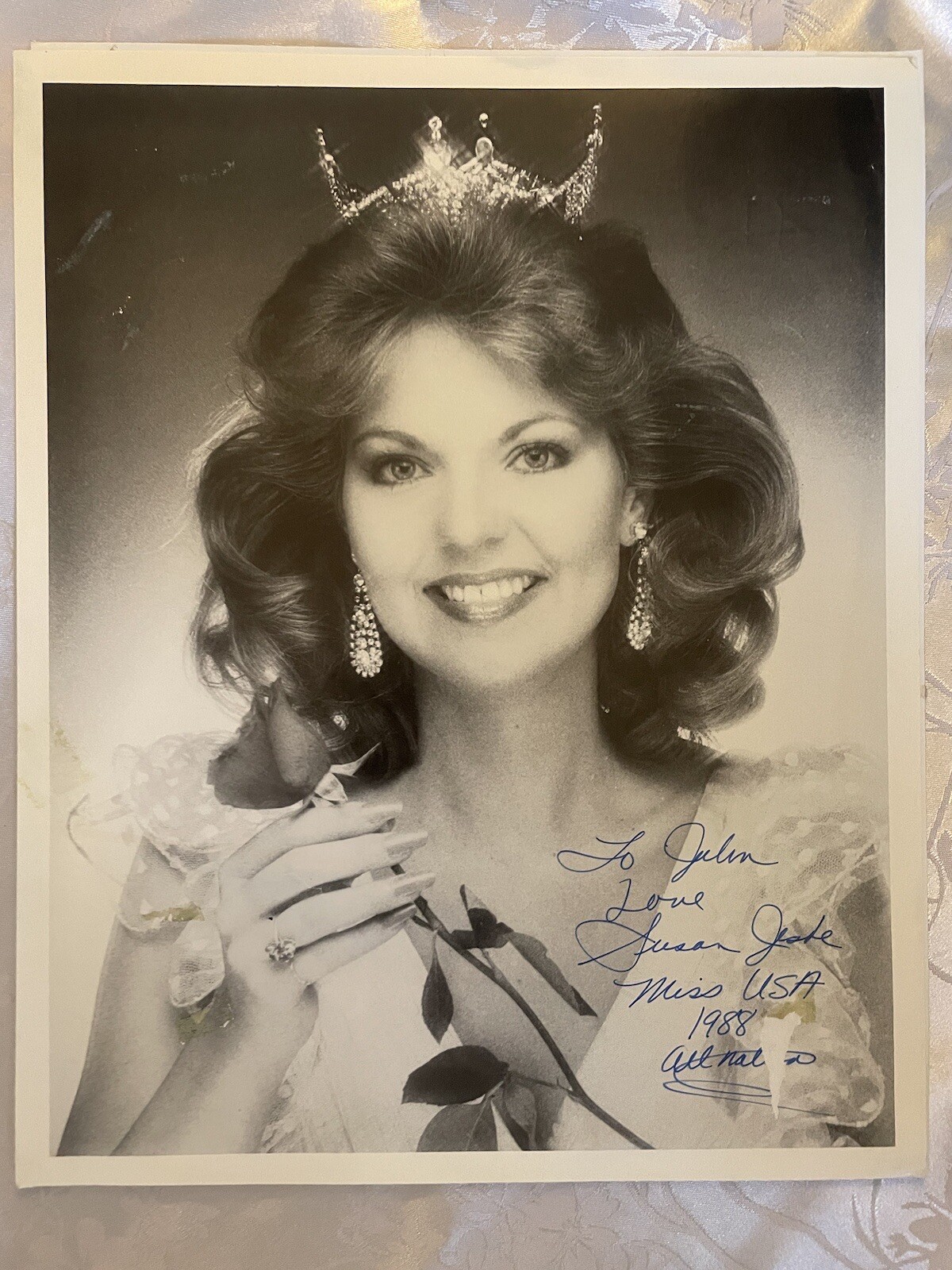 Signed Miss USA Headshot - Susan Jeske / Miss USA 1988 | eBay