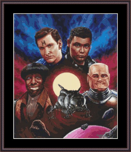 Red Dwarf Cross Stitch Kit | eBay