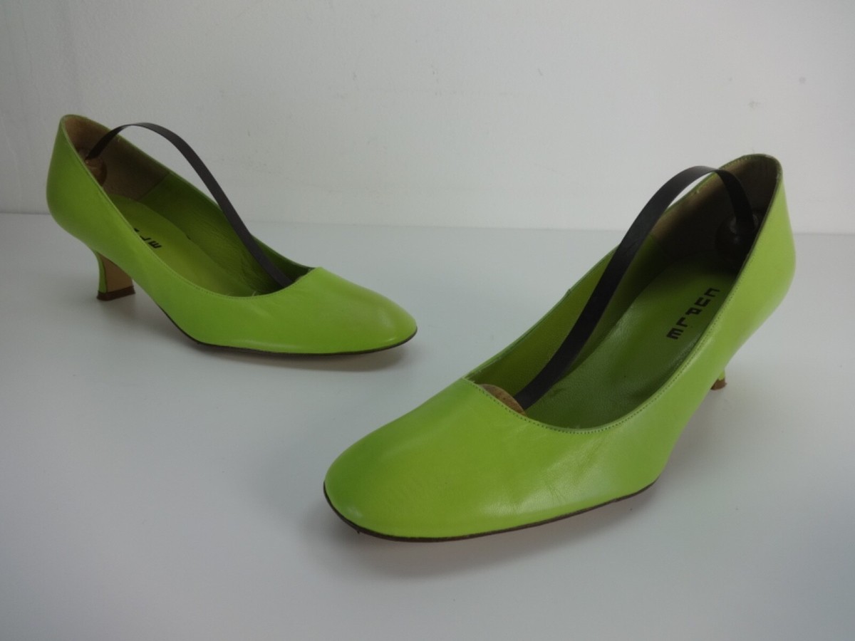 Lime Green Evening Shoes