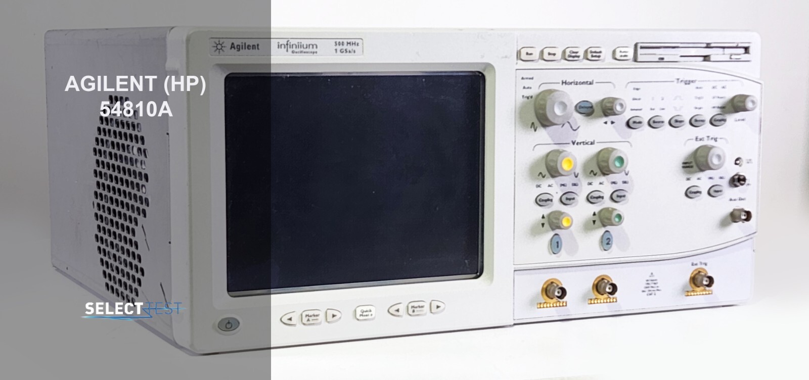 AGILENT HP 54810A INFINIIUM OSCILLOSCOPE 500MHZ 1 GSa/s 2 CH. *LOOK ...