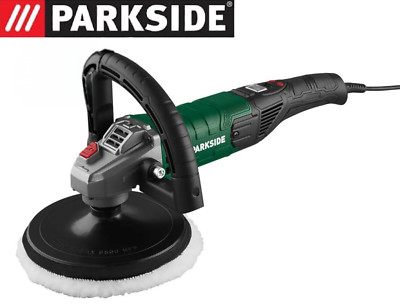 Parkside 1200W Electric polisher Car Buffer 180mm Pad, 6 Speed ...