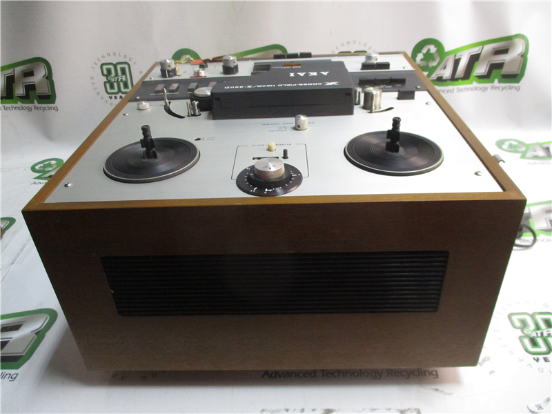 AKAI X-360D Reel-to-Reel Tape Recorder Tested Works Vintage Audio Good ...