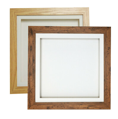 3D Deep Box Frame Range Picture Photo Frame Display Various Sizes 12x12 ...