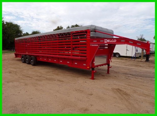 6'8''x32 32' Cattle Farm Live Stock Ranch Rodeo Transport Trailer TX ...