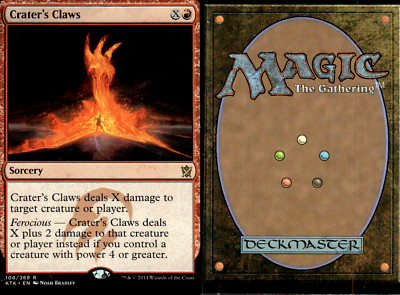 Magic the Gathering -MTG- Crater's Claws LP | eBay