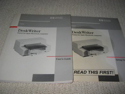 Hp DeskWriter Printer (for Apple Macintosh computers) Manual - Users ...