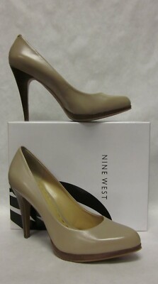 Nine West Rocha Light Grey Pump | eBay