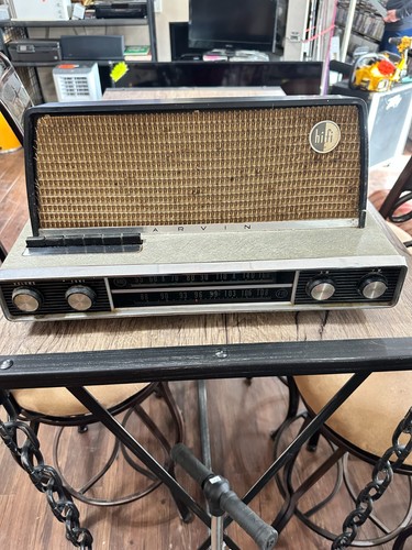 🔥Mid Century Modern Vintage 1959 Arvin Model 3586 Hi-Fi Tube AM/FM ...