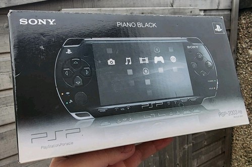 Sony PSP-2003 Piano Black BOXED Great Condition | eBay