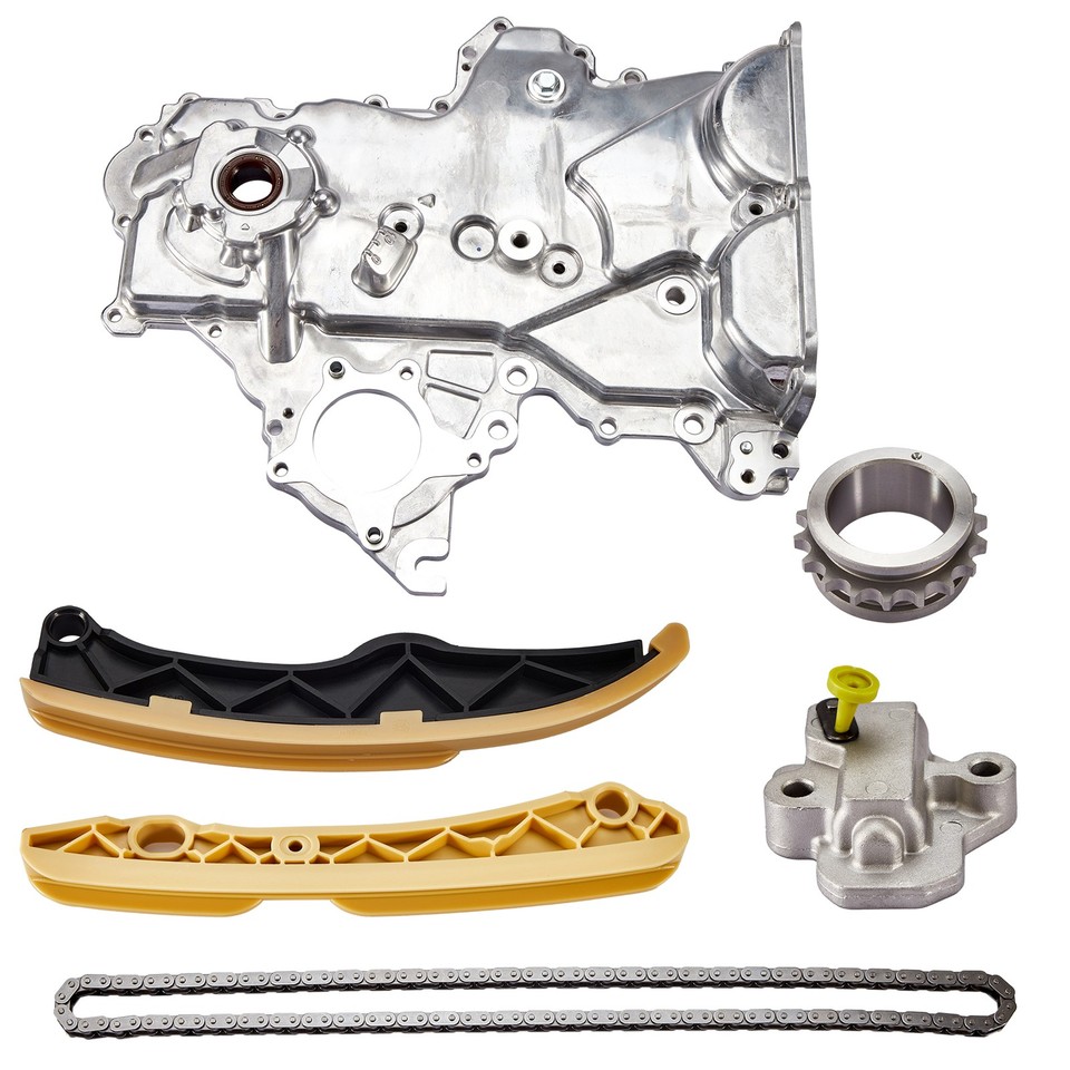 Oil Pump Cover Timing Chain For Hyundai Veloster Elantra Kia 1.6L 2012 ...