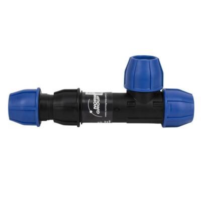 25mm x 25mm x 25mm TELESCOPIC METRIC TEE JOINER BLUE LINE POLY NORMA ...