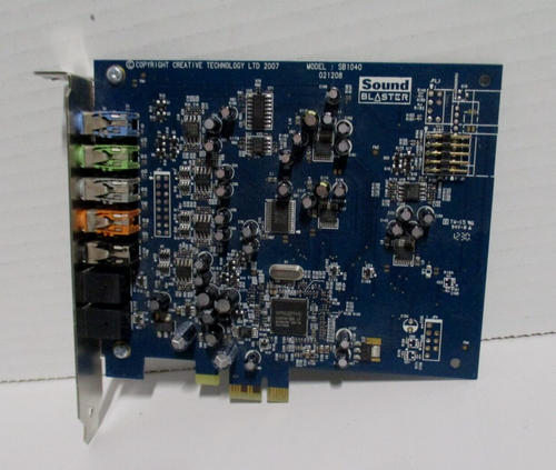 Creative SB1040 PCIe Sound Blaster X-Fi Xtreme Audio Card | eBay