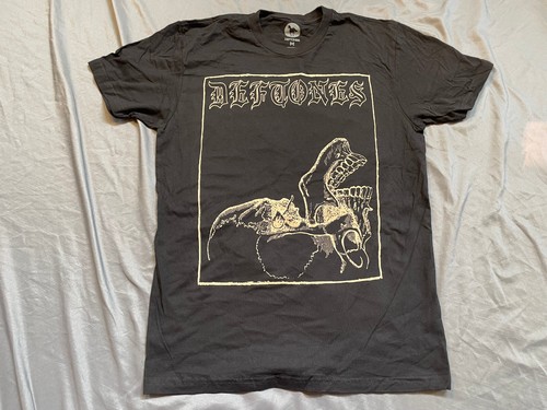 Deftones 2016 Tour M T-Shirt Official 2 Sided Dates Band Tee Nu-Metal ...